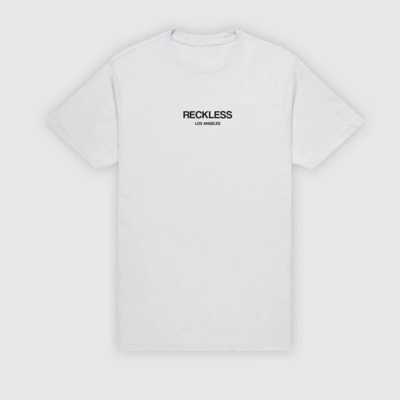 PacSun | Shirts | Pacsun Reckless Los Angeles White Tee | Poshmark